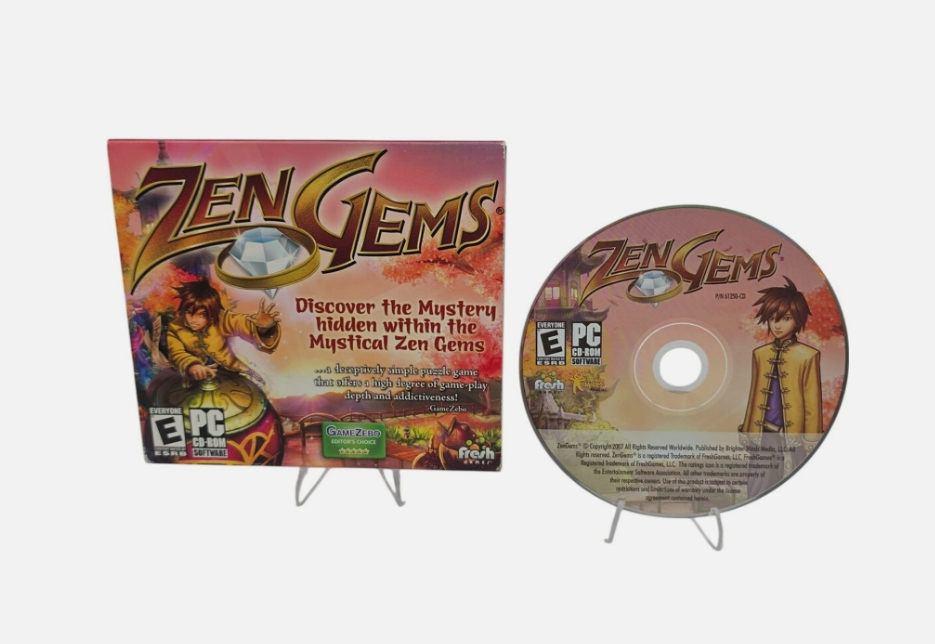 Zen Gems PC CD-ROM Puzzle Game by Fresh Games 2007
