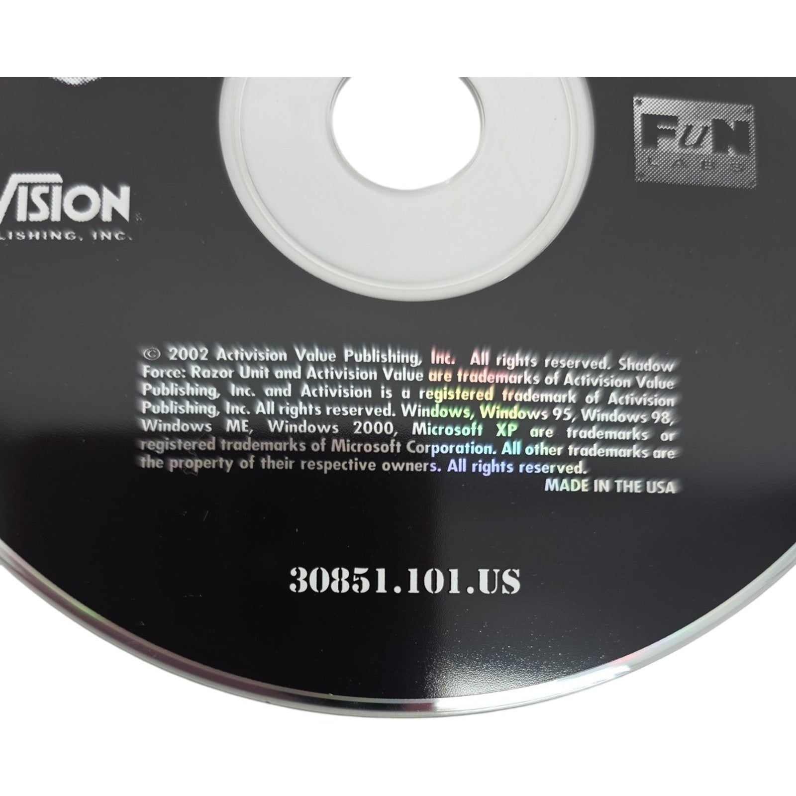 Shadow Force Razor Unit PC 2002 Complete with CD Manual & Box