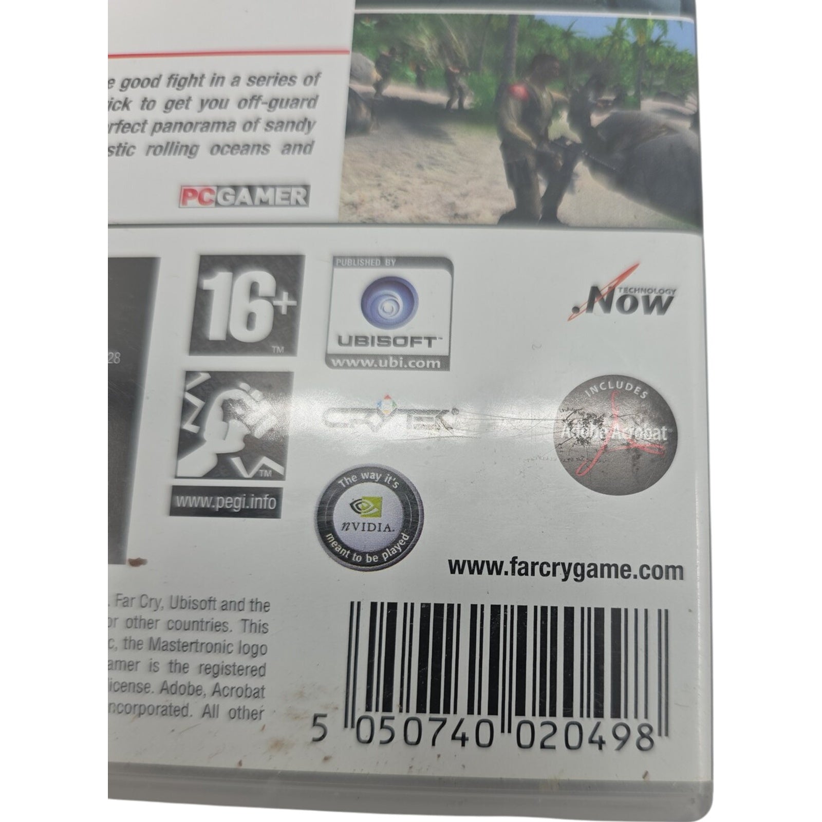 Far Cry PC DVD-ROM Ubisoft Crytek Shooter Game Complete Tested & Worki