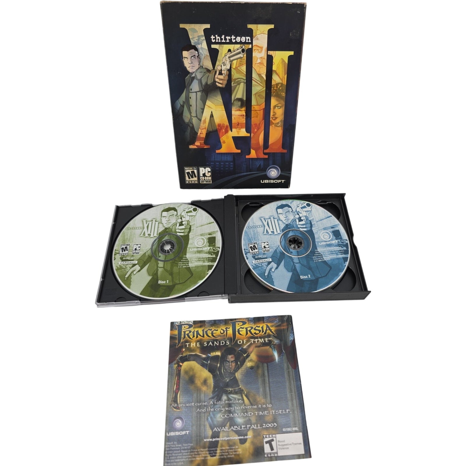 Thirteen XIII PC CD-Rom Game Ubisoft 2003 Tested Working Complete 4 Di