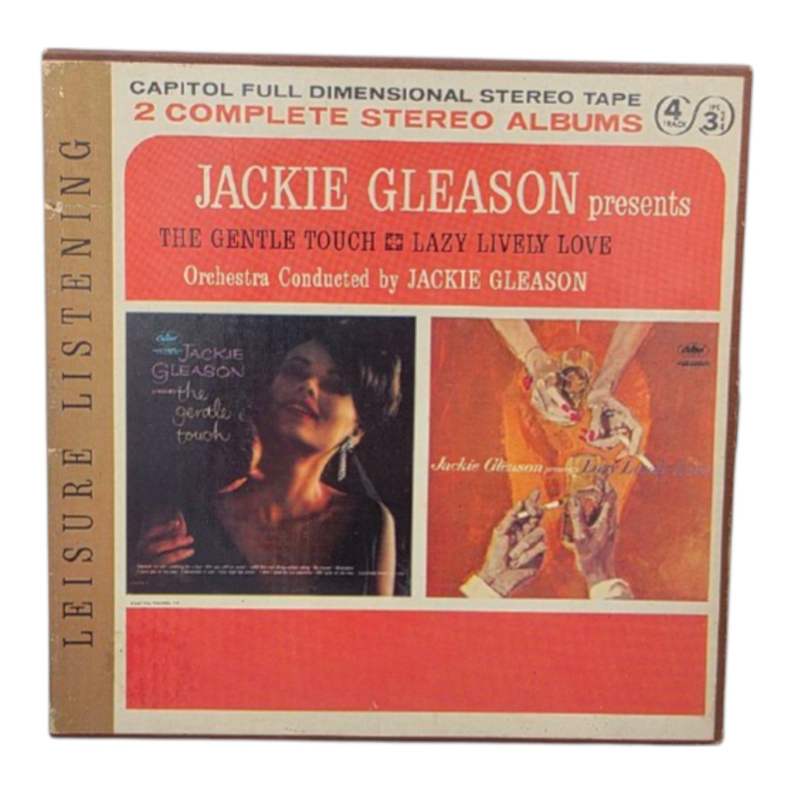 Jackie Gleason The Gentle Touch Lazy Lively Love Reel to Reel Tape Y2W