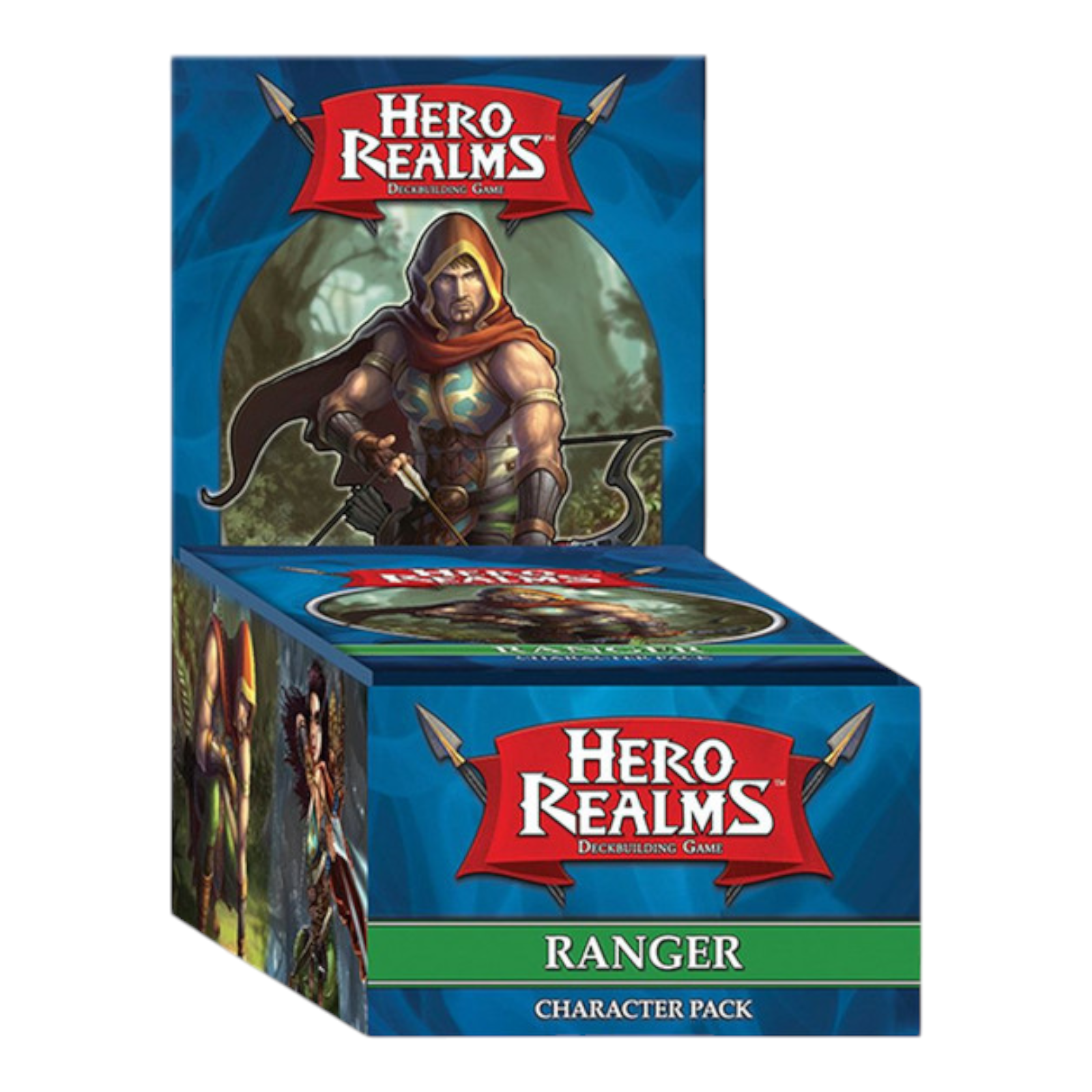 Hero Realms Deckbuilding Game Ranger Booster Display 12 Character Pack
