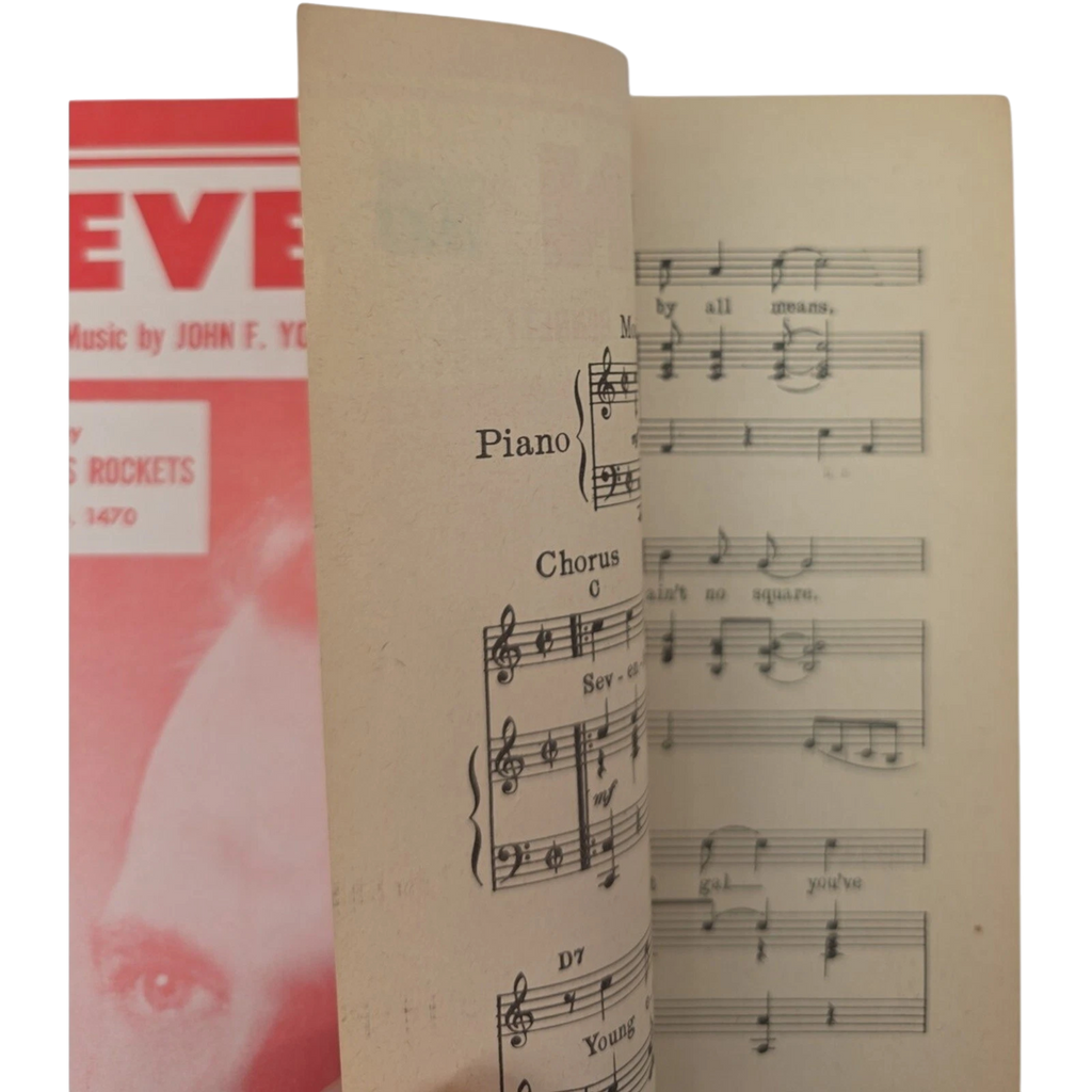 Vintage Seventeen featured by Boyd Bennett and His Rockets 1955 Sheet