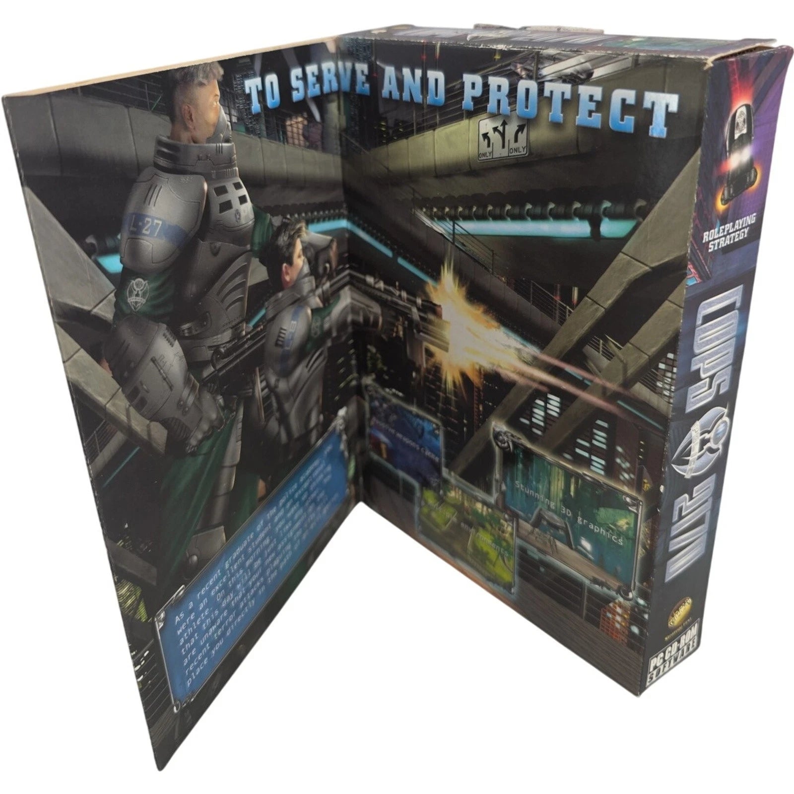 Cops 2170 The Power of Law PC Big Box Game PC CD-ROM Mist Land