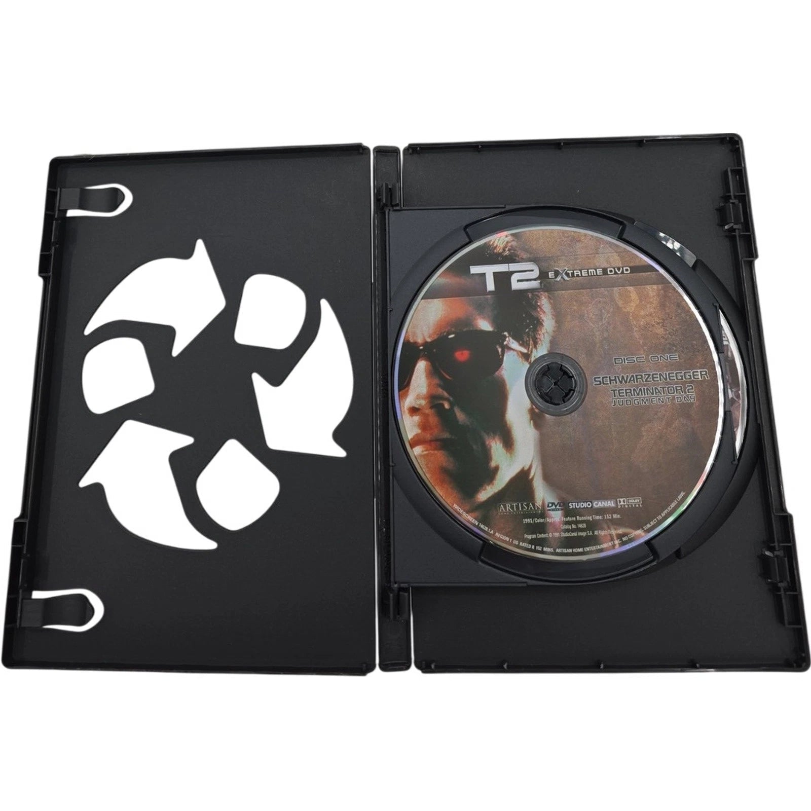 Terminator 2 Extreme DVD 2-Disc Set plus Iron Man DVD Lot Action Sci-F