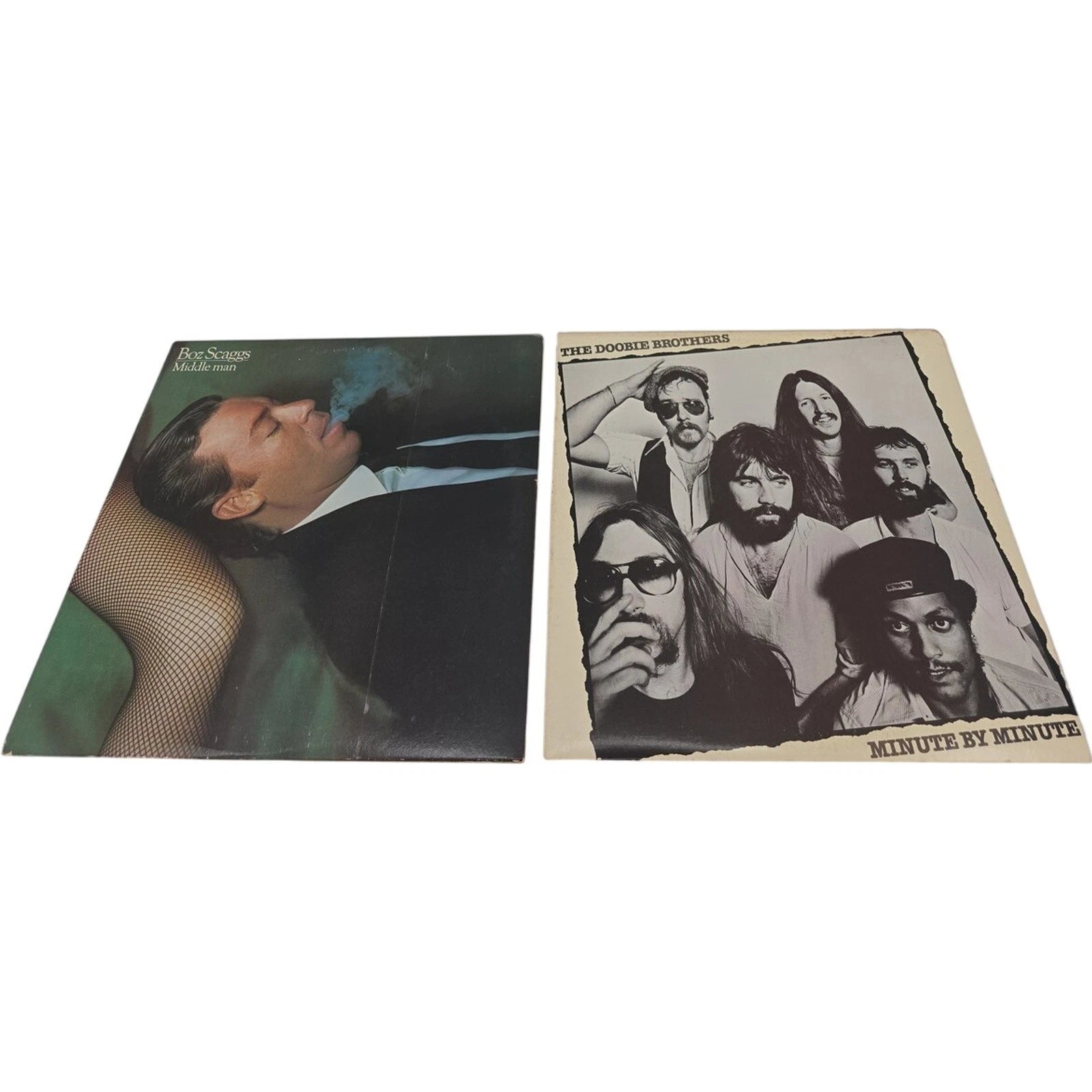 Boz Scaggs Middle Man & The Doobie Brothers Minute by Minute 2 LP Viny